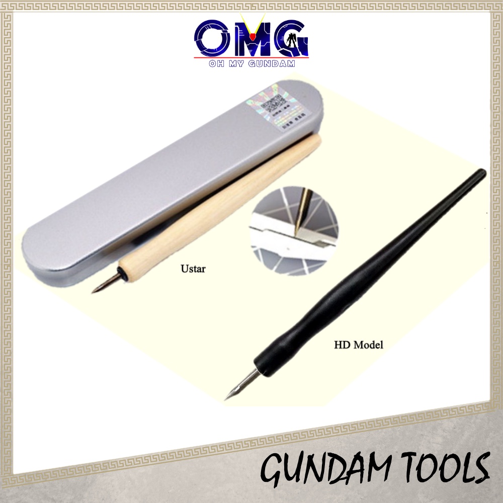 Gundam Tool UStar Lining Pen Metal U Star UA-90222 UA-90223 Panel Line Pen Tool HD Lining Pen ...