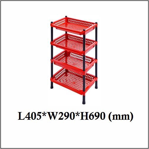 4 tier multi purpose rack 40.5*29*69cm | Shopee Malaysia