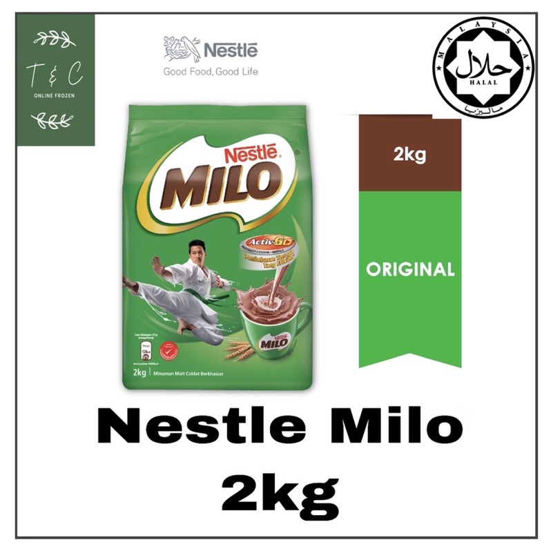 Nestle Milo Powder (2kg) | Shopee Malaysia