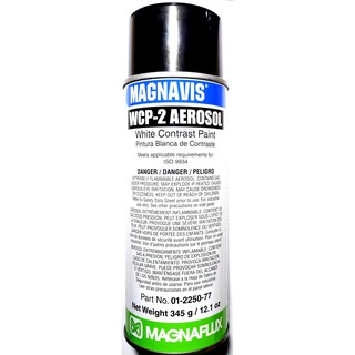 [100% ORIGINAL] MAGNAFLUX MAGNAVIS WCP-2 AEROSOL WHITE CONTRAST PAINT ...