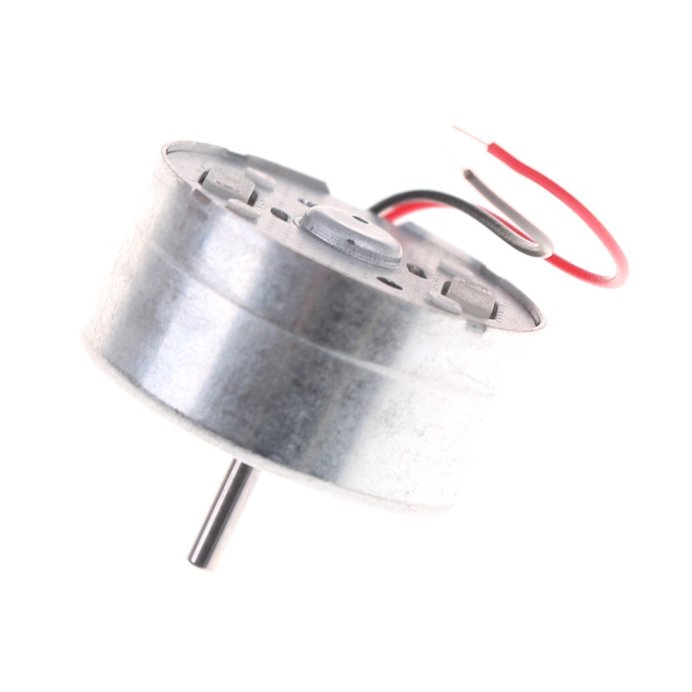 DC 1.5V 3V 5V 6V 6600RPM Micro RF-300C Solar Power Motor Small Round ...