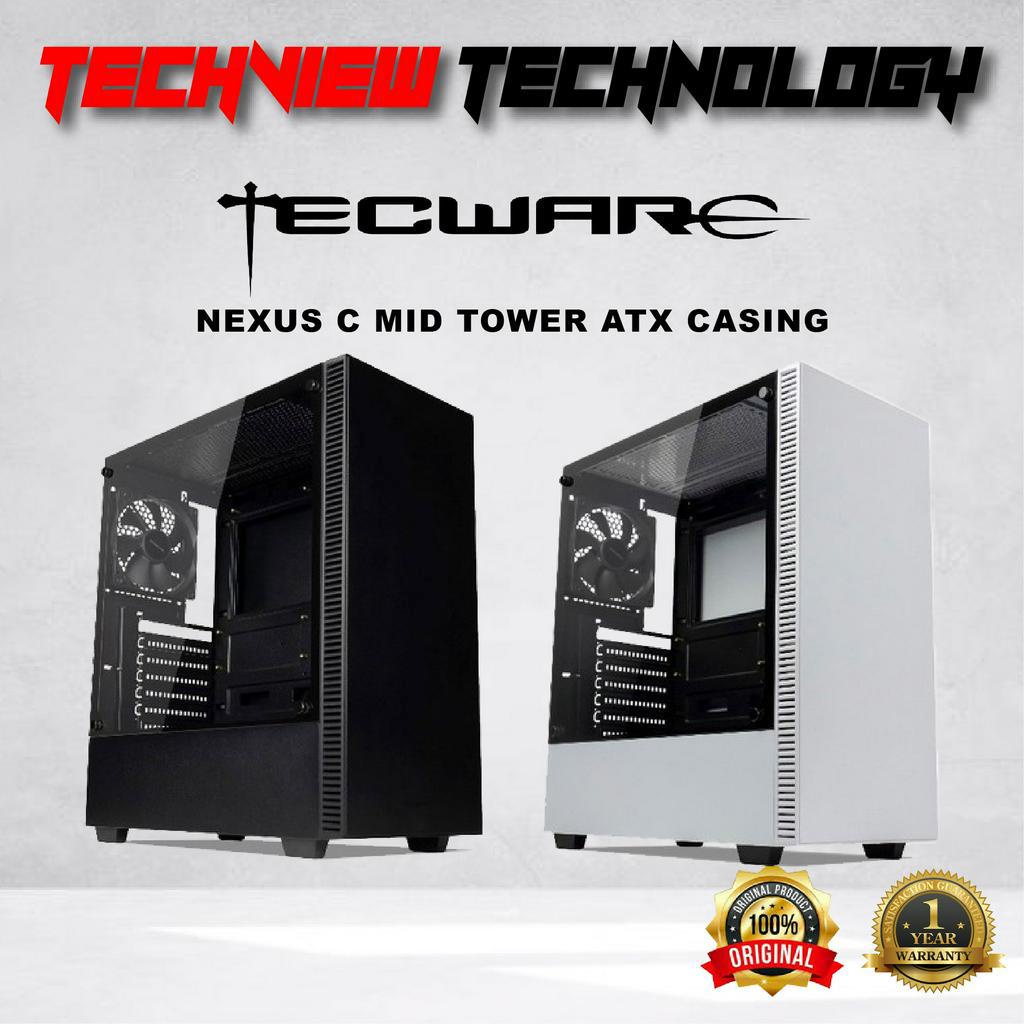 TECWARE NEXUS C MID TOWER ATX CASING | Shopee Malaysia