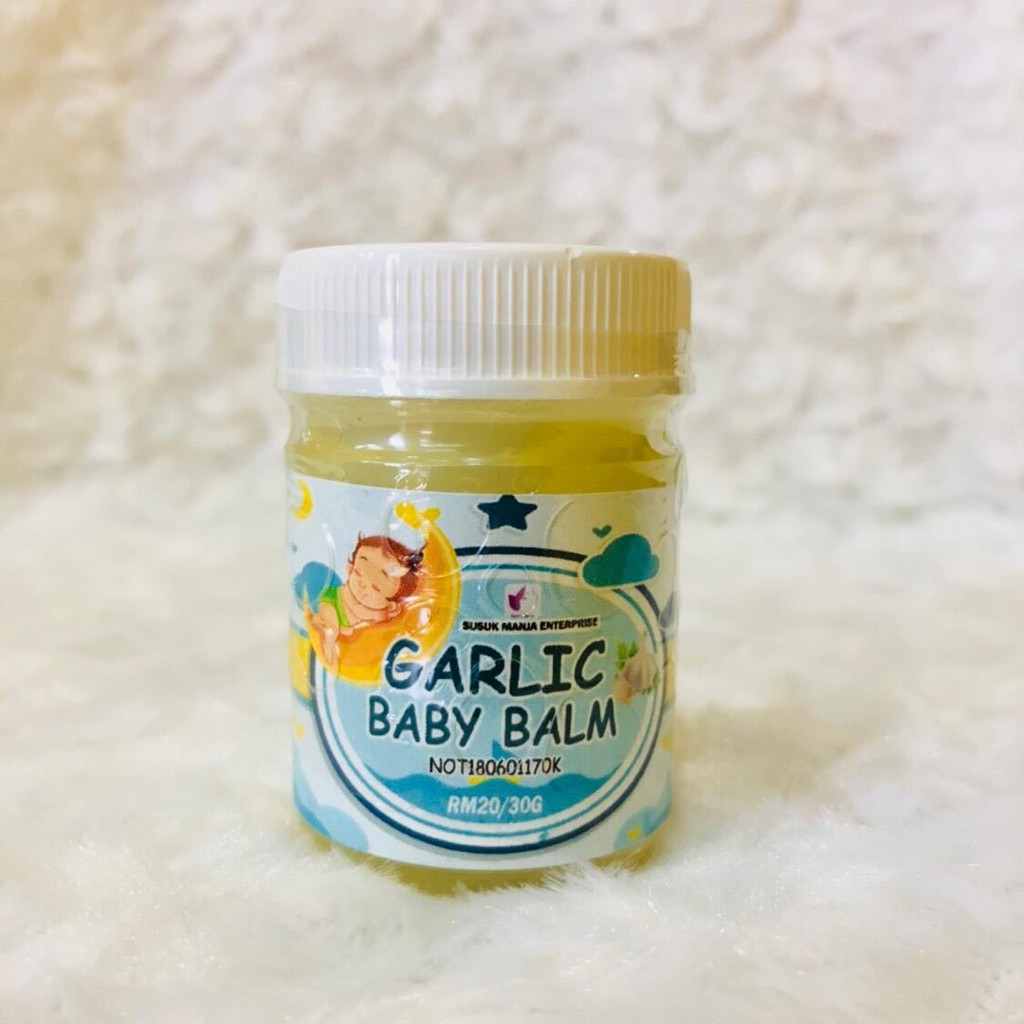 SUSUK MANJA ENT. Garlic Baby Balm 30g (READY STOCK) | Shopee Malaysia