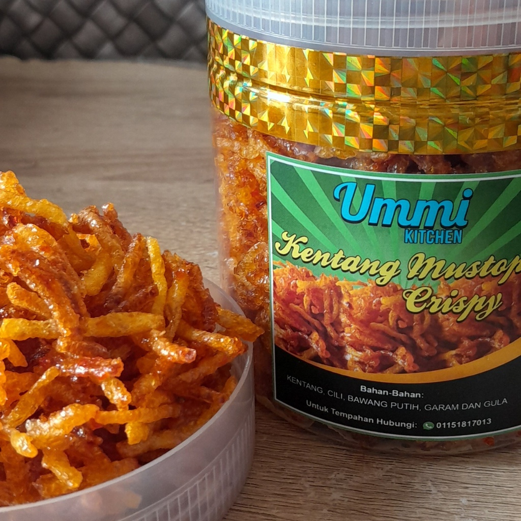 SAMBAL KENTANG MUSTOFA CRISPY PEDAS MANIS HOMEMADE( by ummi kitchen ...