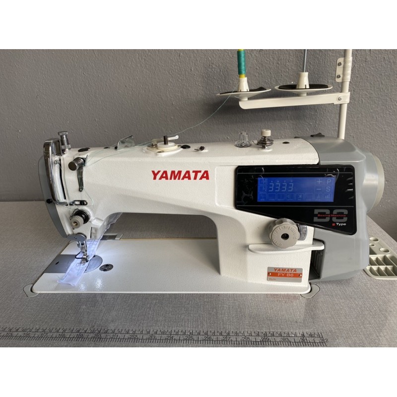 Mesin Jahit Lurus Industri AutoCut AutoTrimmer Kawalan Kelajuan Yamata ...