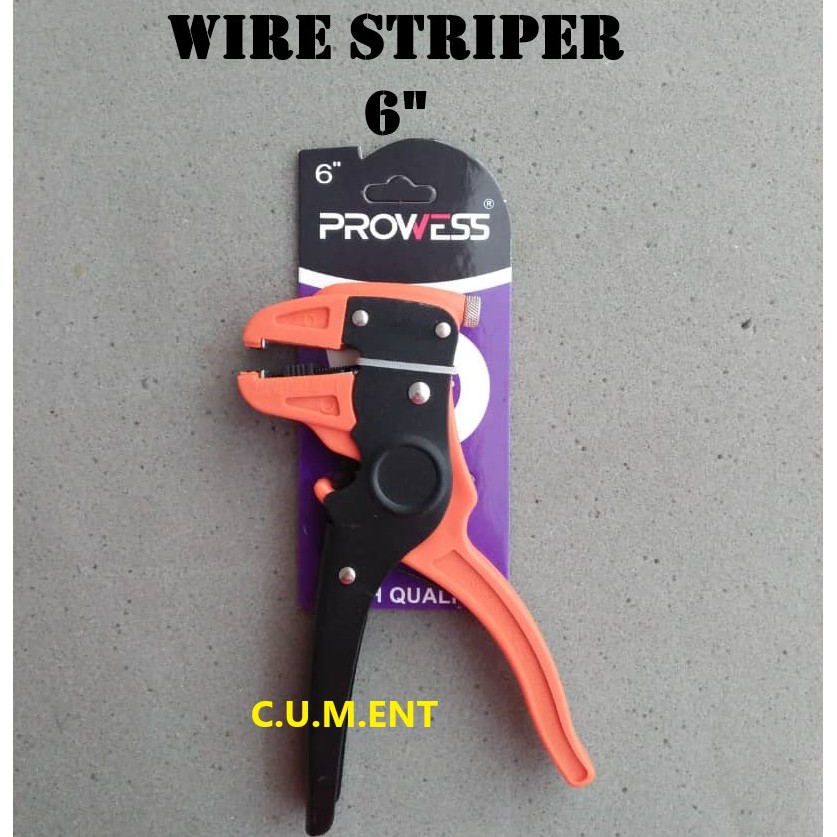 6" Wire Striper Cutter / Wire Stripper Cutter / Penjalur Pemotong Wayar ...