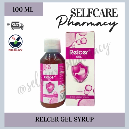 (100ML) RELCER GEL SYRUP UNTUK ANGIN/GASTRIK/PEDIH ULU HATI | Shopee ...
