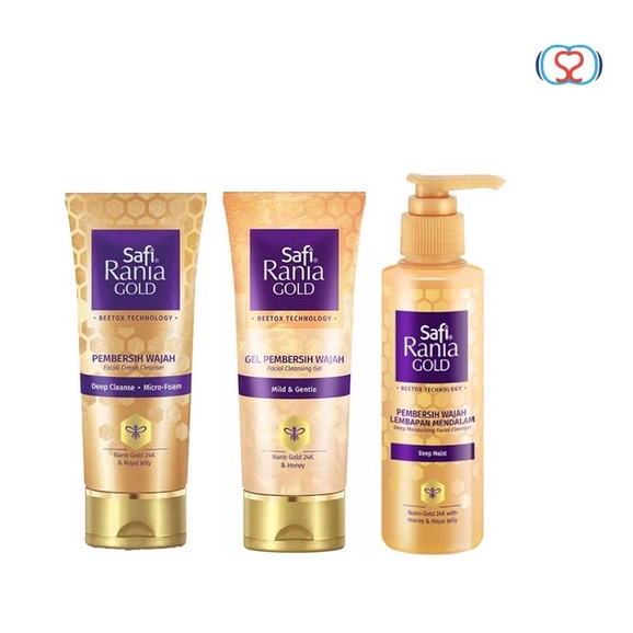 Safi Rania Gold Pembersih Wajah Gel 50g /100g / 150g | Shopee Malaysia