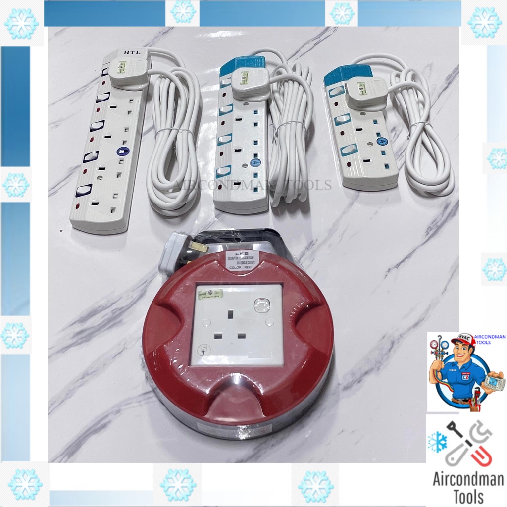 SIRIM APPROVED extension wayar working connection plug socket trailing ...