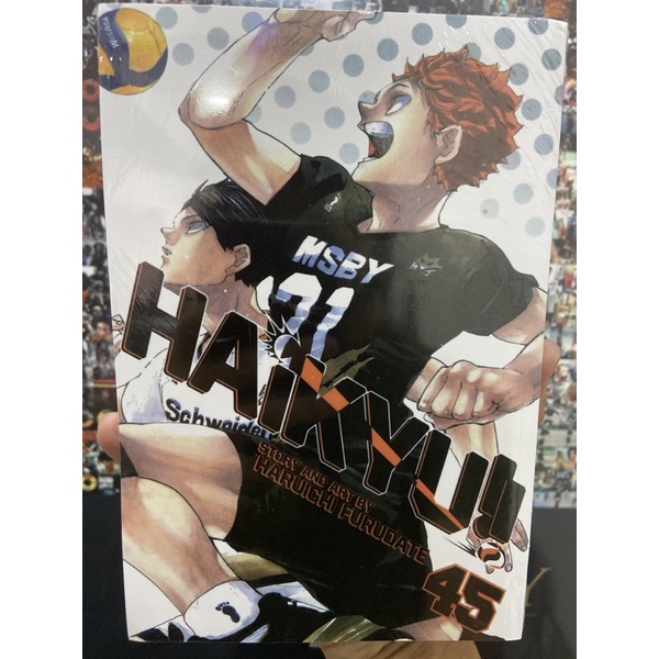Comic Manga Haikyu vol 41- 45 (END)English | Shopee Malaysia