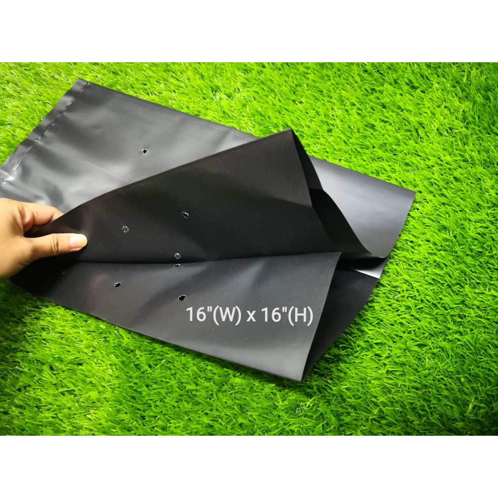 25pcs Polybag Size 16X16 Polibeg Plantation Bag with UV Nursery ...