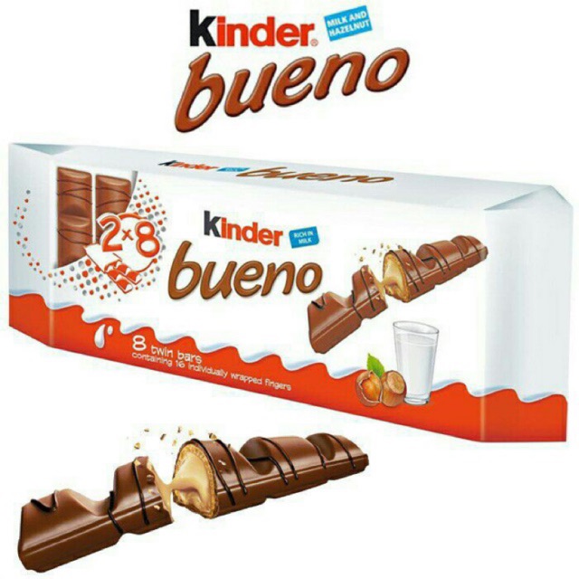 Kinder Beuno 8twin bar 344g | Shopee Malaysia