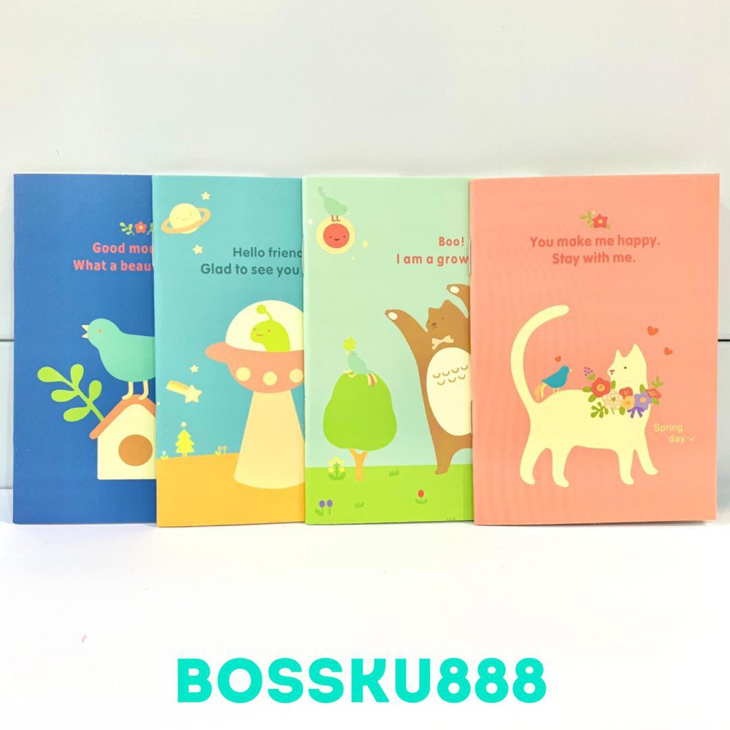 10PCS ONE PACK Cute Portable Mini Notebook 12cm Journal Daily Record ...