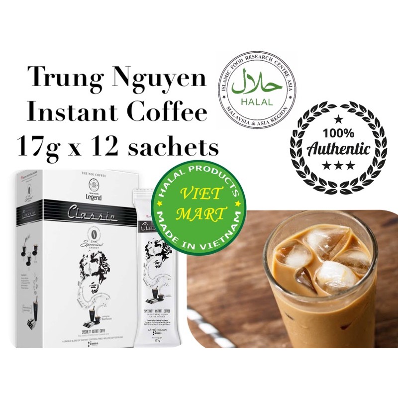 Trung Nguyen Legend Classic Instant Coffee 12 sachets | Shopee Malaysia Trung Nguyen Legend Classic Instant Coffee 12 sachets | Shopee Malaysia
