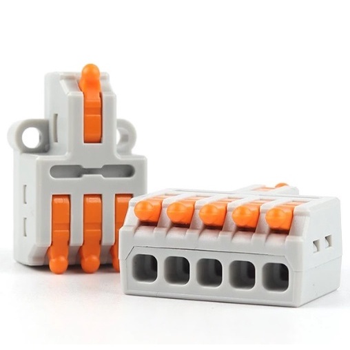 3pcs Wire Connector Cage Electrical Splitter Wire Connector Push In