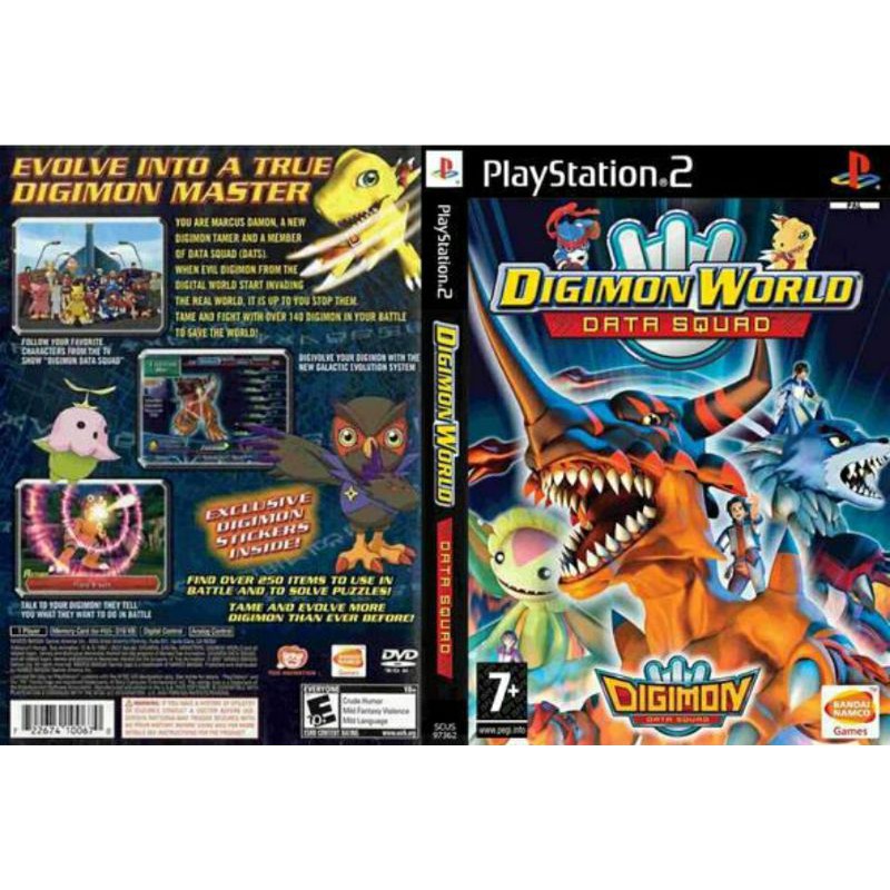 PS2 CD DVD GAMES (Digimon World Data Squad) | Shopee Malaysia