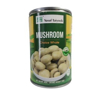 YUSUF TAIYOOB CENDAWAN BUTANG BESAR DALAM TIN 400G CANNED MUSHROOM ...