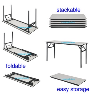 BANQUET FOLDABLE TABLE /FOLDING TABLE/ MEJA LIPAT /MEJA BANQUET ...