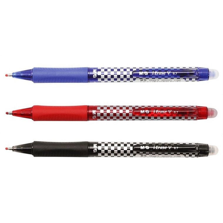 M&G I Erase V Retractable Erasable Gel Pen 0.7mm | Shopee Malaysia