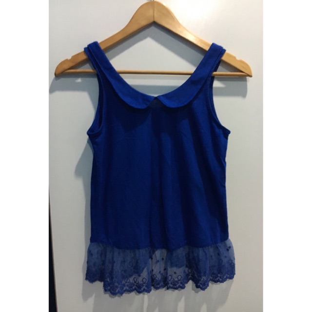 Padini Authentics Blue Top (S) | Shopee Malaysia