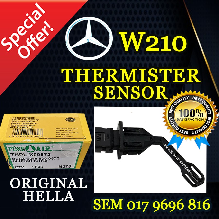 MERCEDES-BENZ W210 ORIGINAL HELLA 0572 THERMISTOR/THERMISTER SENSOR ...