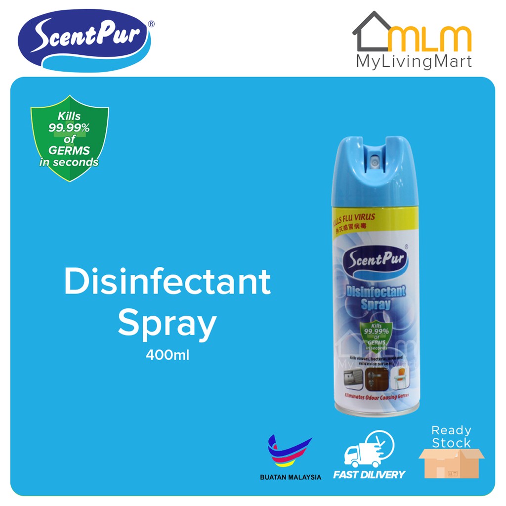 ScentPur Disinfectant Spray 400ml Scent Pur | Shopee Malaysia