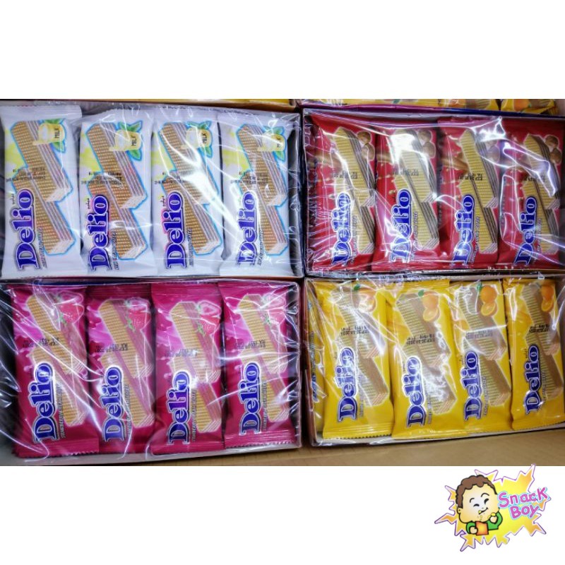 (ready stock) delio cream wafer 24pcs | Shopee Malaysia