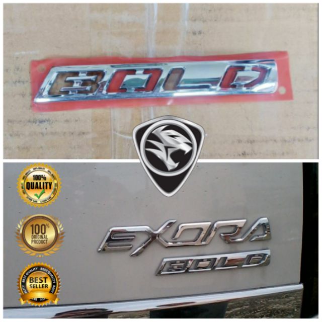 PROTON EXORA BOLD EMBLEM LOGO | Shopee Malaysia