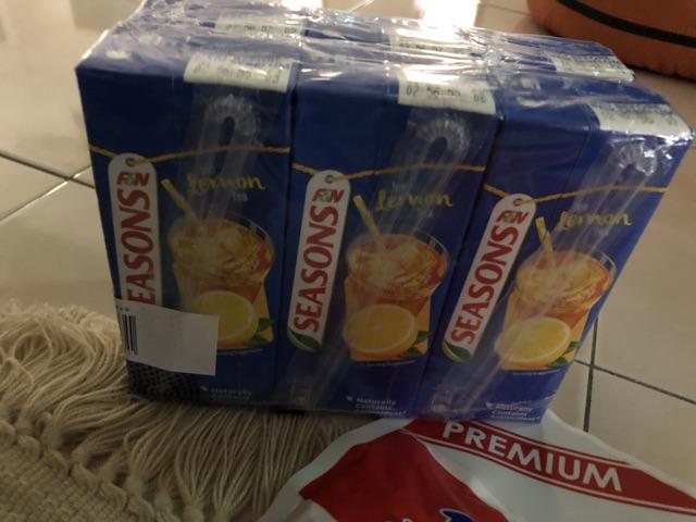 F&N Season Ice Lemon Tea 6's x 250ml | Shopee Malaysia