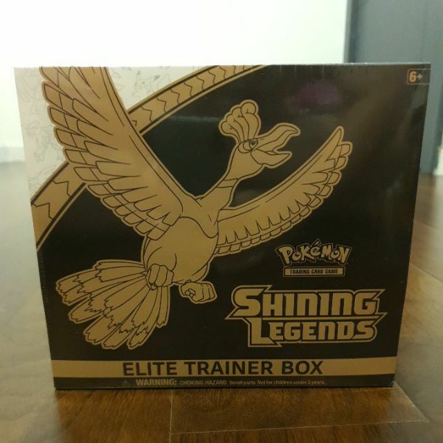 Pokemon TCG PTCG Shining Legends ETB Elite Trainer Box | Shopee Malaysia