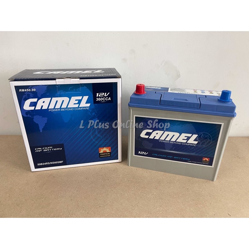 CAMEL NS60S MF CAR BATTERY | Shopee Malaysia