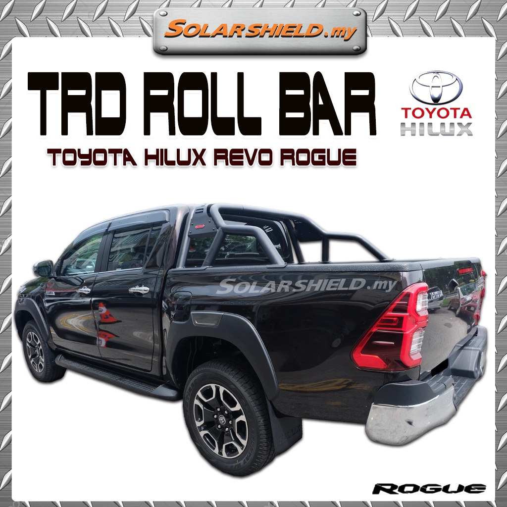 Toyota Hilux Revo Rogue 2016-2022 TRD Roll Bar 4x4 Roll Bar | Shopee ...