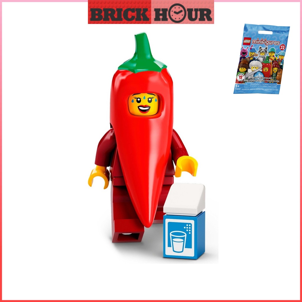 71032-2 LEGO Minifigure Series 22 - Chili Costume Fan (MISP) | Shopee ...