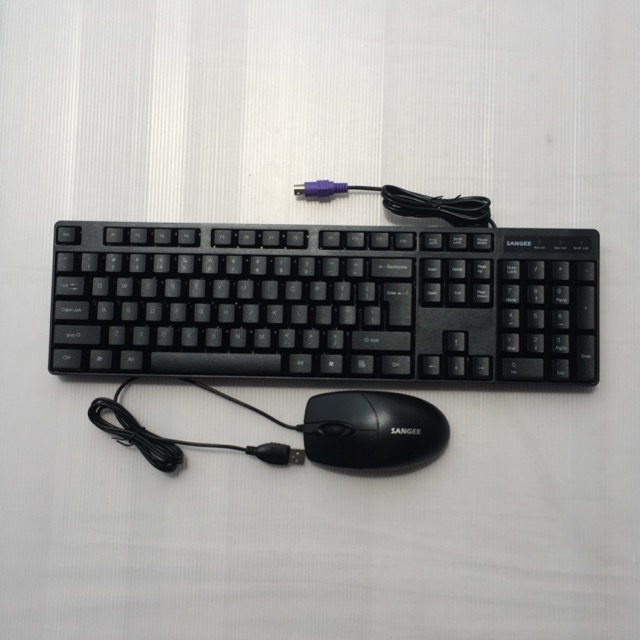 Sangee G2 Computer Keyboard c/w Mouse-PS/2 Keyboard and USB Mouse ...