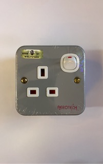 13A 1G METAL CLAD SWITCH SOCKET AEROTECH | Shopee Malaysia
