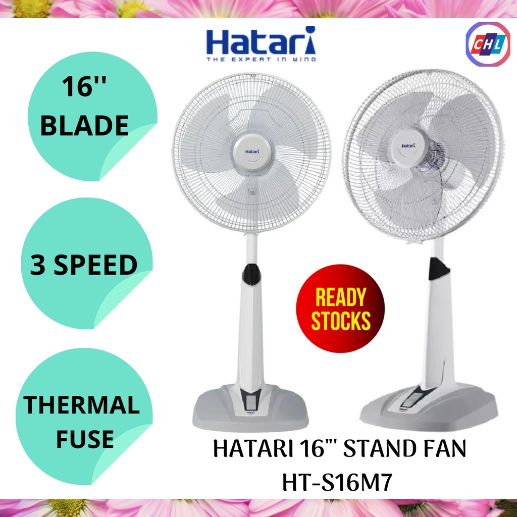 HATARI 16"' STAND FAN HT-S16M7 (READY STOCK) | Shopee Malaysia