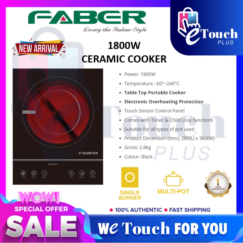 Electrolux/Rubine/Midea/Faber/Elba Induction or Ceramic Cooker [Free ...