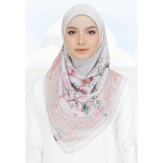 Minaz Hijab Blooming Adha Series (Quba - Ivory) | Shopee Malaysia