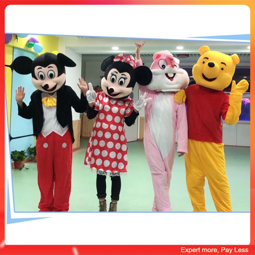 [READY STOCK] Mickey Mouse Mascot Costume Maskot Kostum Tiktok Mickey ...