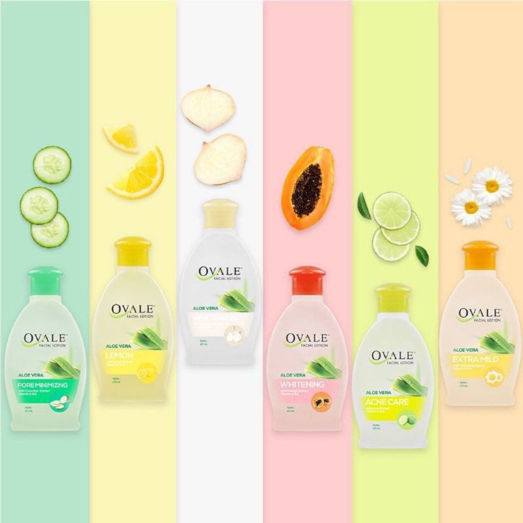 Ovale Facial Lotion Toner Aloe Vera Original 200ml | Shopee Malaysia