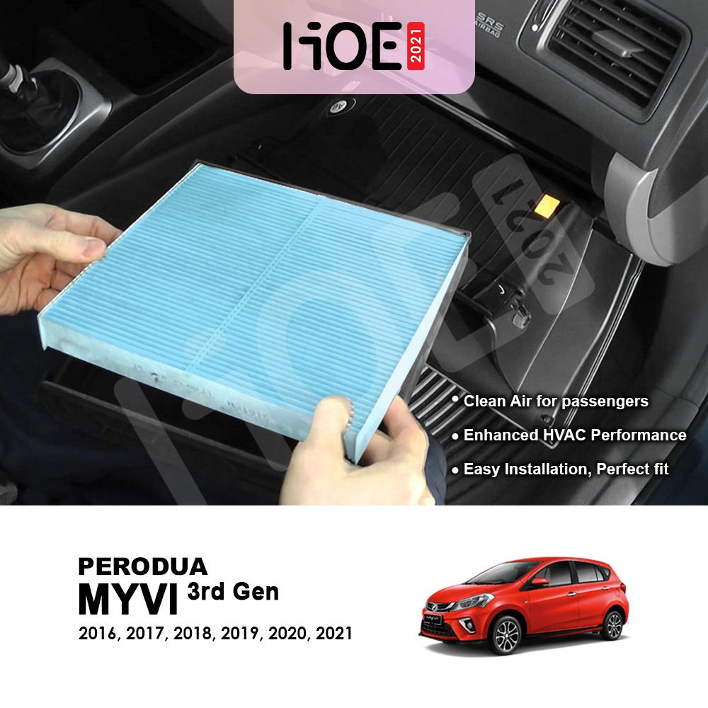 Perodua Myvi 2017-Onward Cabin Filter Aircond Filter Replacement 2017 ...