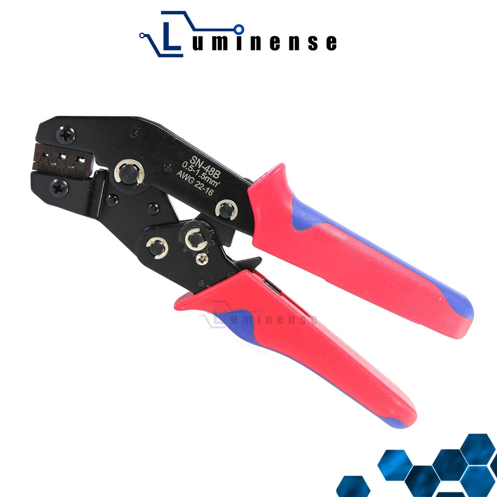 [Luminense] SN-48B Crimper SN48B Crimper for wire terminal connector Plier terminal plier ...