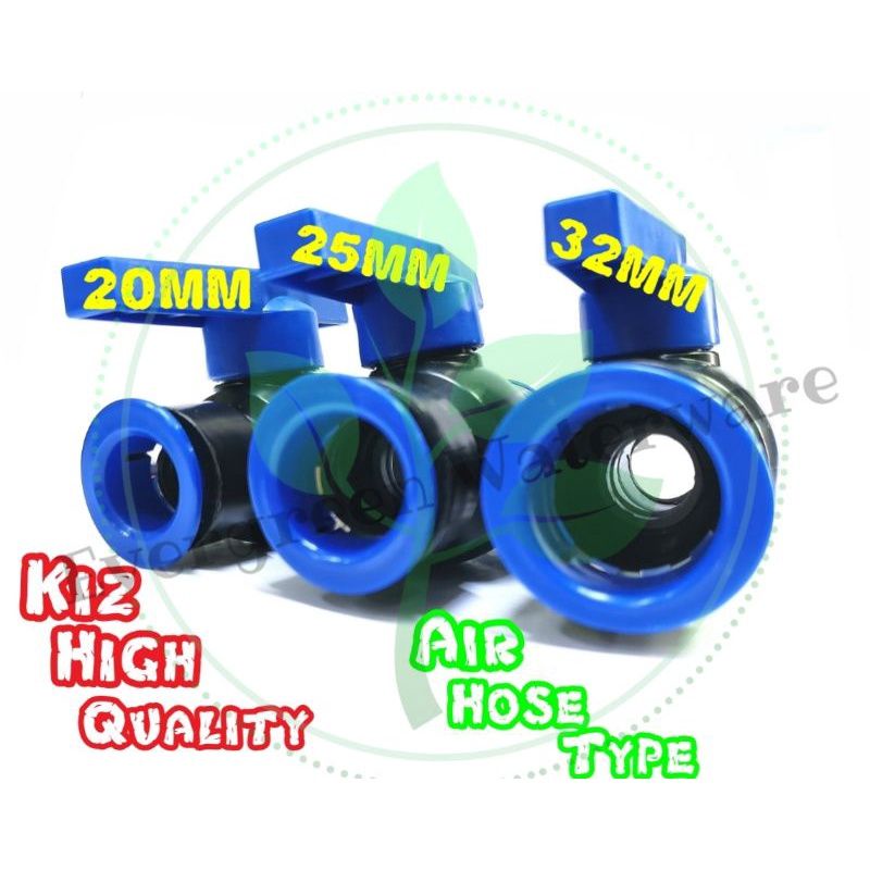 Kiz Plug And Play Ball Valve / PNP Poly Stopcock | Shopee Malaysia