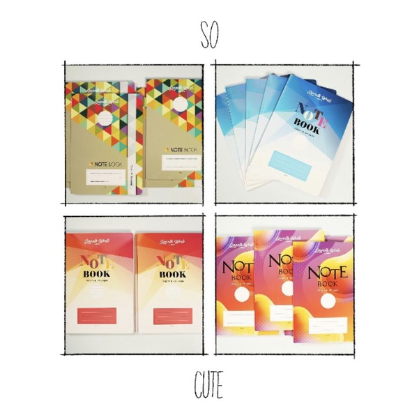 Buku Notebook A4 70gsm 5 in 1 Exercise Book BS5001 Buku Latihan Buku ...