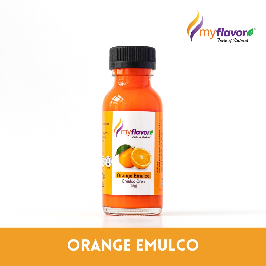 ORANGE EMULCO - FOOD FLAVOUR | Shopee Malaysia