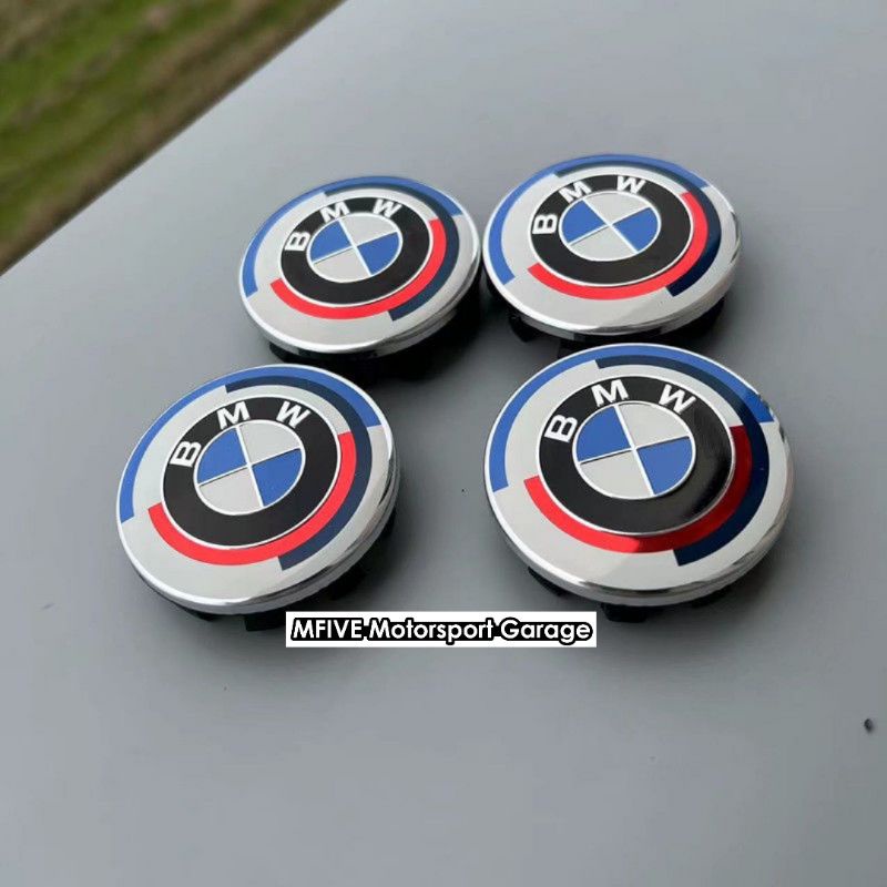 Bmw Wheel Cap Rim 68mm 50th Anniversary | Shopee Malaysia