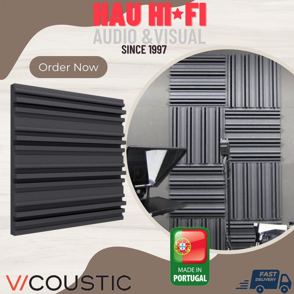 Vicoustic Pulsar Panel Mid High Frequency Absorption (Black) | Shopee ...