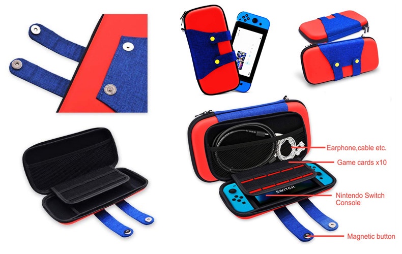 Nintendos Big Case Nintendo Switch NS Accessories Console Carrying ...
