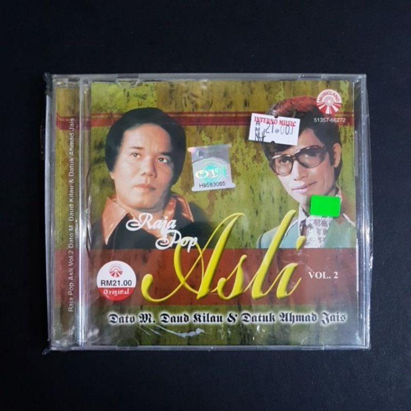 M.Daud Kilau & Datuk Ahmad Jais - Raja Pop Asli Vol.2 (CD) | Shopee ...