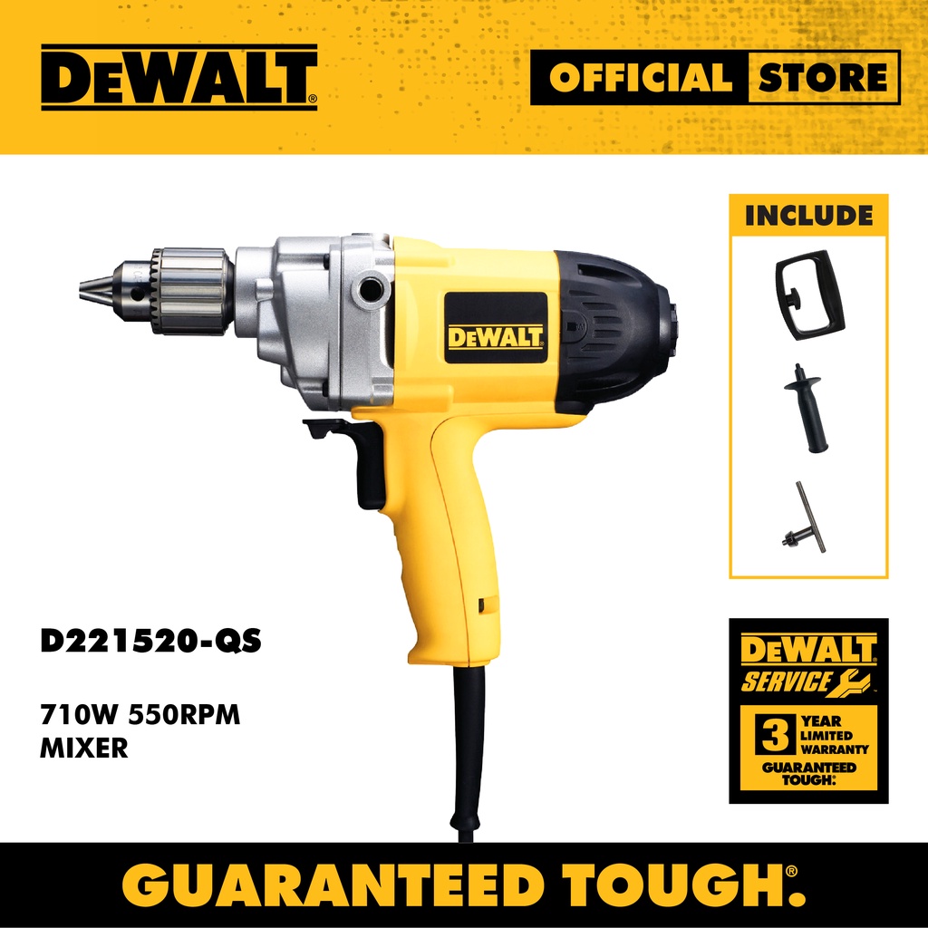 DEWALT D21520-QS Mixer 710W - 550RPM | Shopee Malaysia